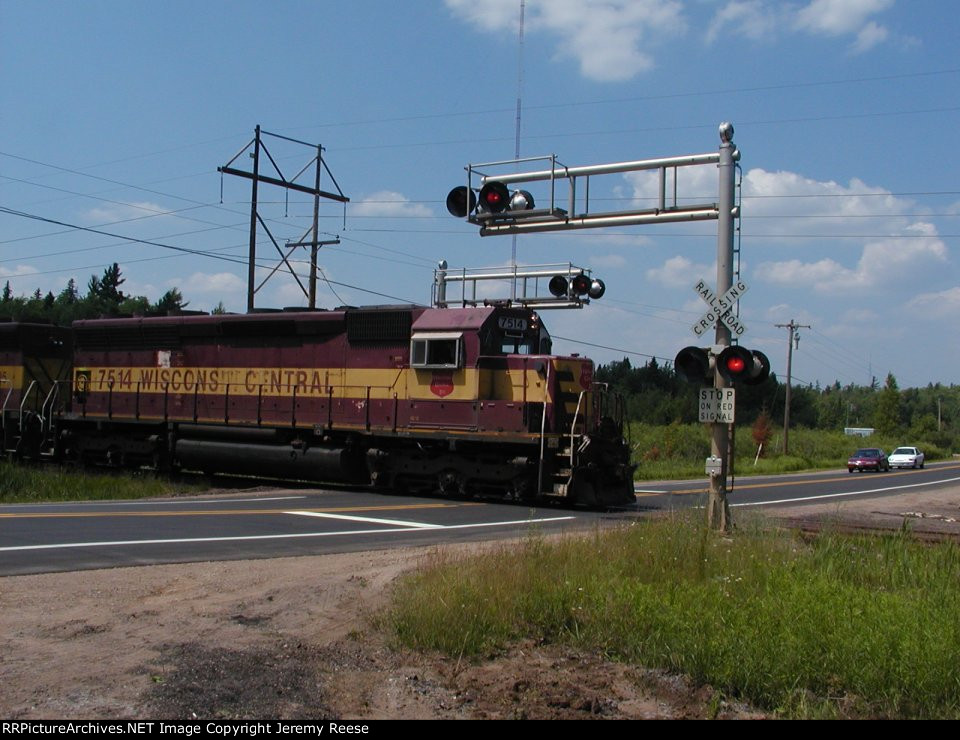 WC 7514 on M-35 Crossing